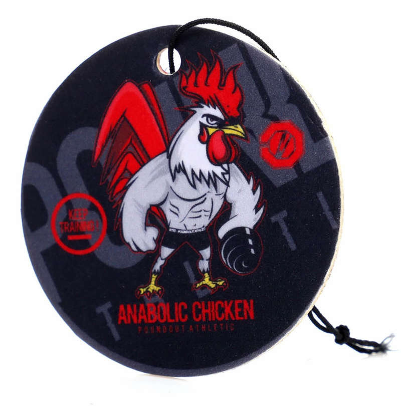 Poundout - New Car Smell Air Freshener ANABOLIC CHICKEN new car ...