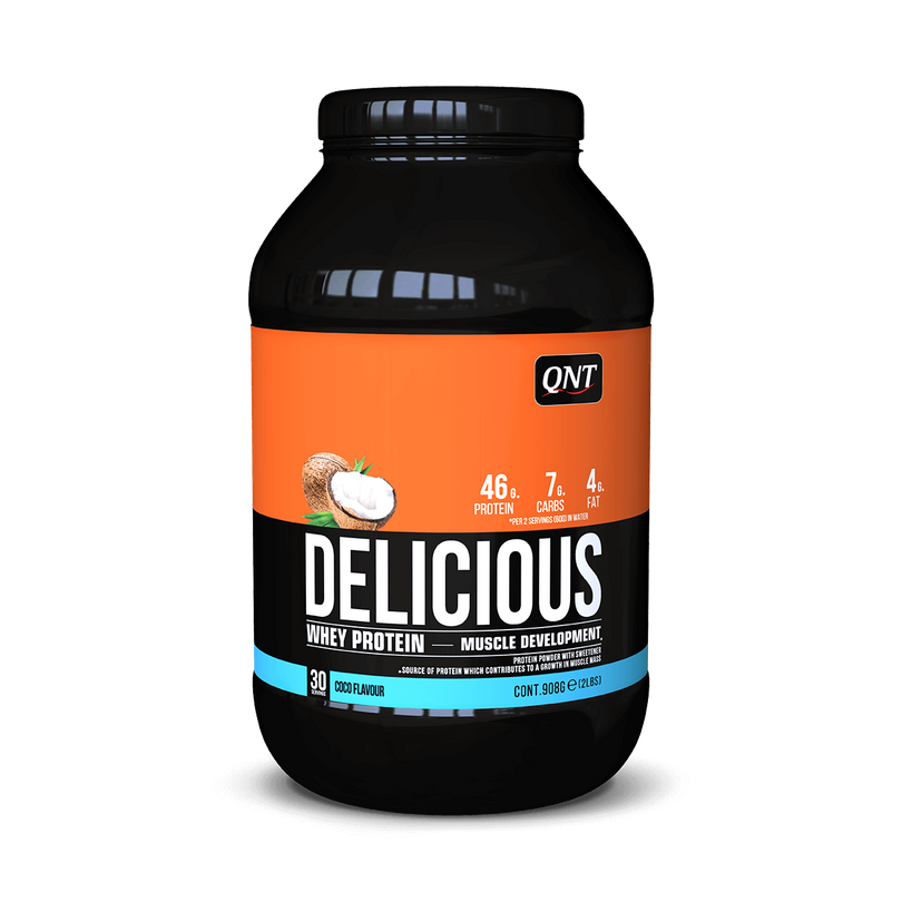QNT - Delicious Whey Protein - 908 g Coconut | Supplements \ Protein ...